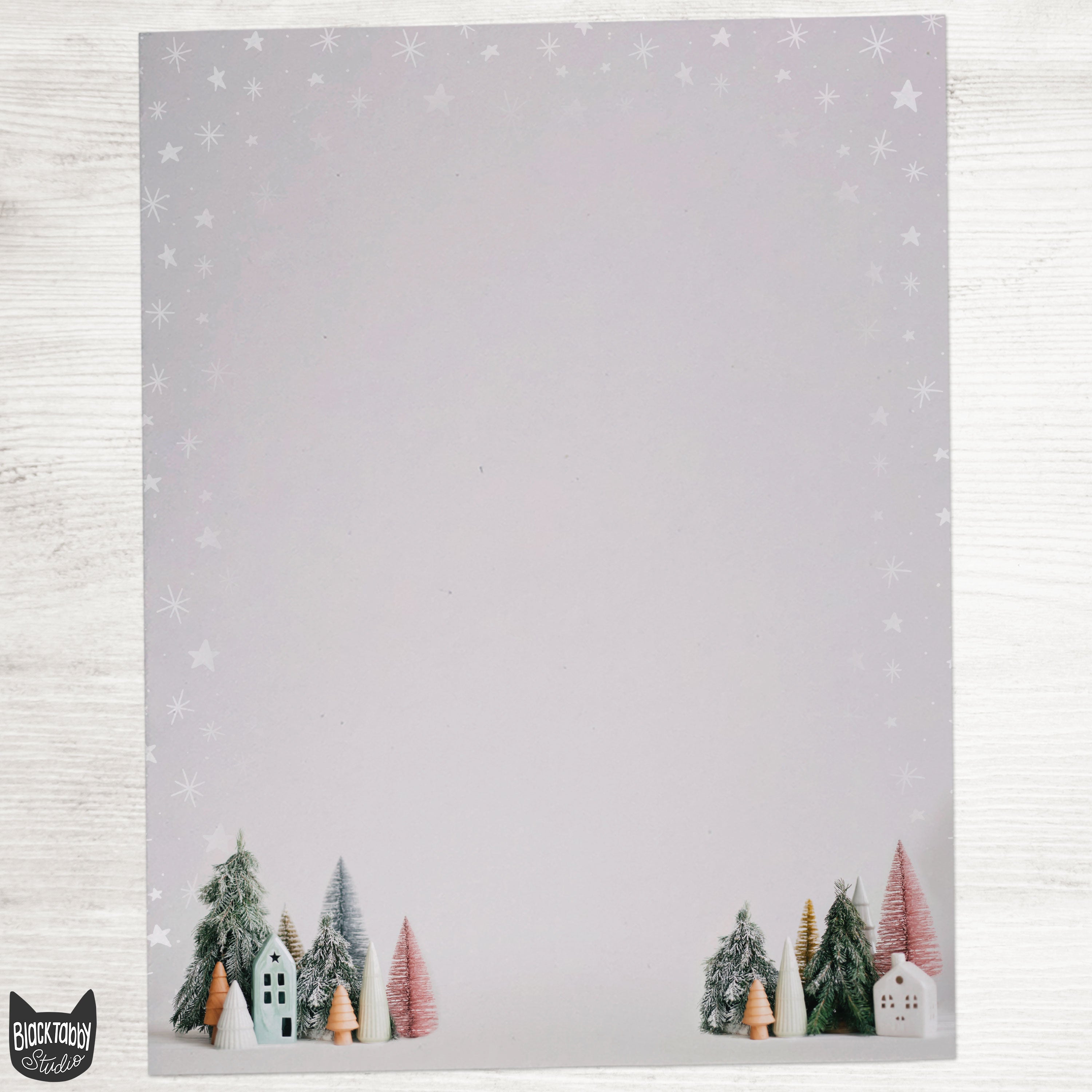 Christmas Letter Stationery